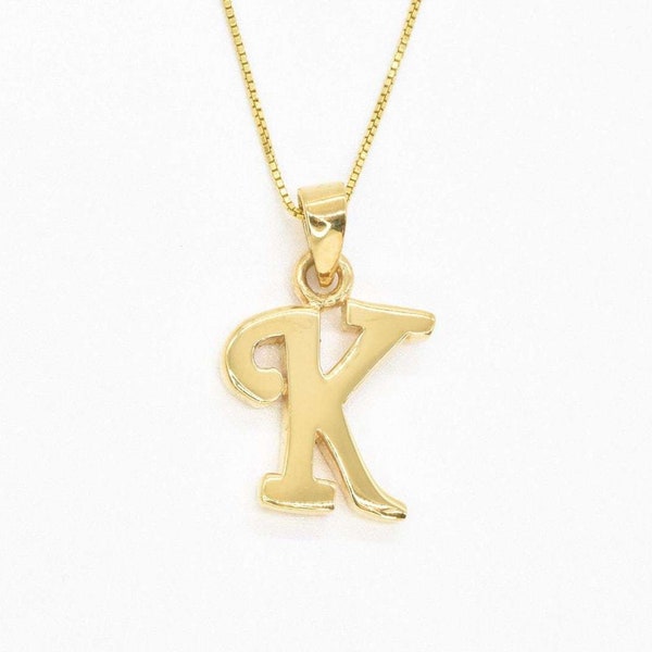 Letter K for Necklace - Etsy