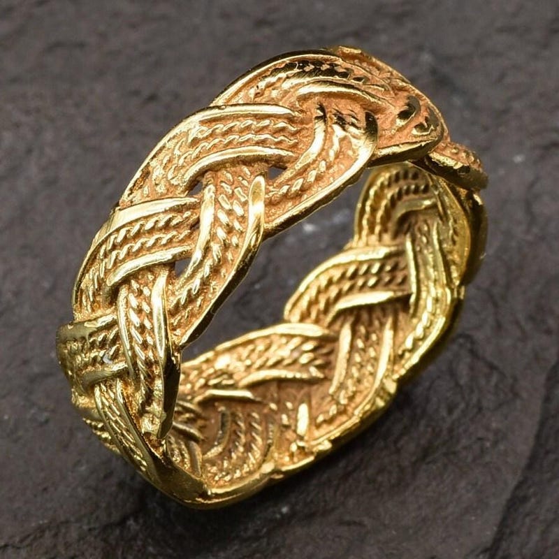 Woven Mesh Ring - Etsy