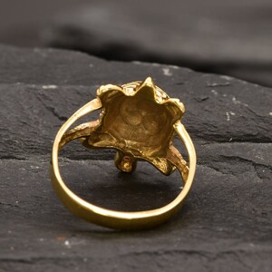 Turtle Ring, Large Turtle Ring, Turtle Lover Ring, Gold Turtle Ring ...