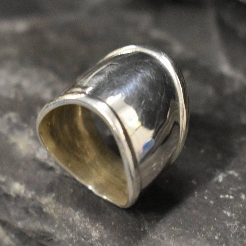 Cuff Ring - Etsy