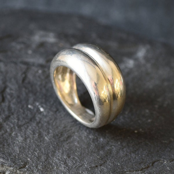 Thick Silver Rings - Etsy