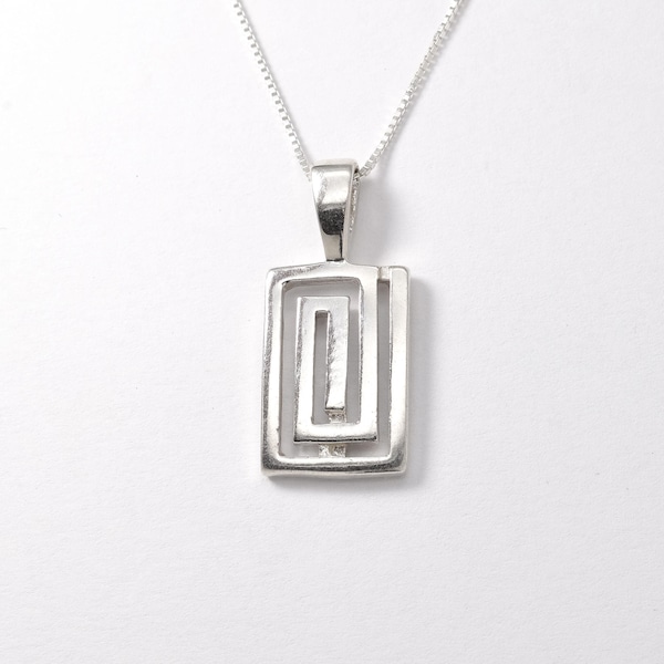 Geometric Pendant - Etsy