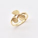 Gold Leaf Ring, Textured Leaf Ring, Statement Leaf Band, Gold Vine Ring ...