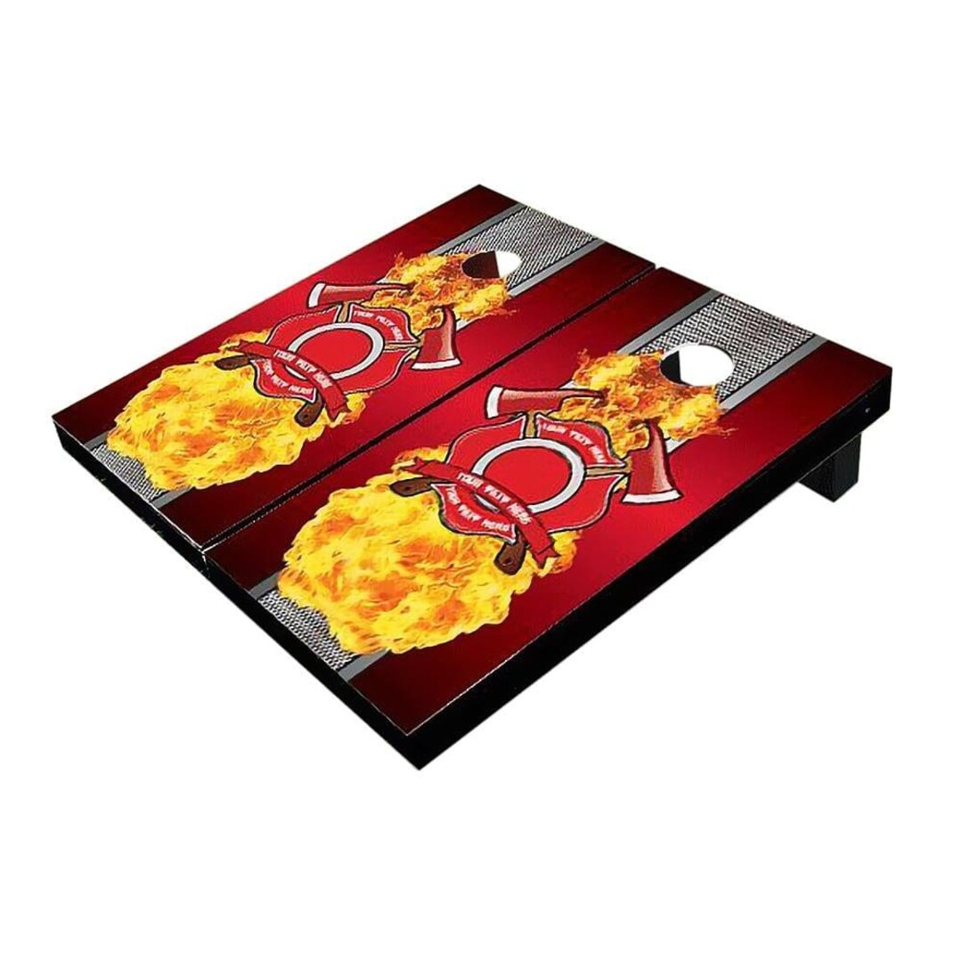 Metal Maltese Cross Cornhole Boards, Complete Outdoor Game Set With 2 ...