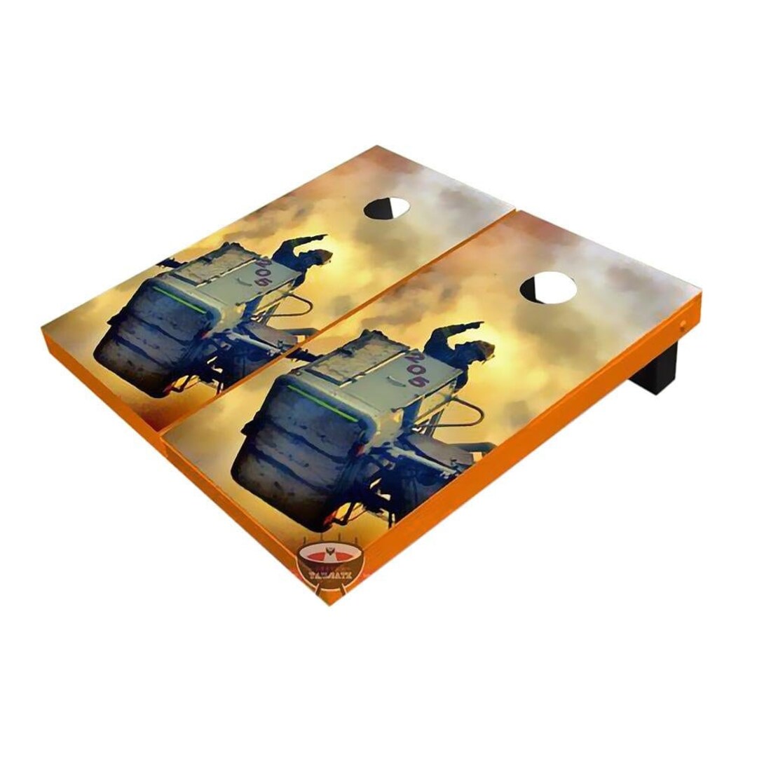 Fire Fighter Cornhole Boards, Complete Outdoor Game Set With 2 Boards ...