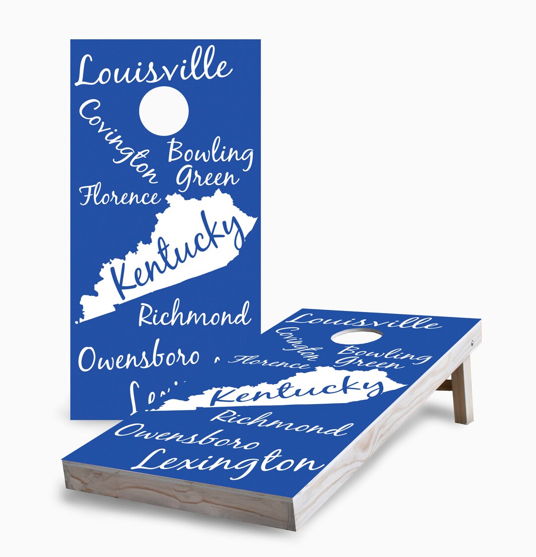 Kentucky State Cornhole Game Set - Foldable Boards With Matching Bags ...