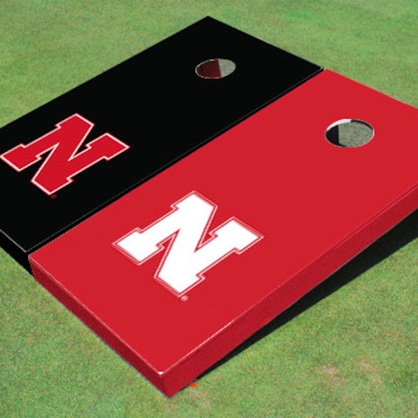 Cornhusker Cornhole Boards - Etsy
