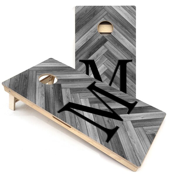 Monogram Cornhole - Etsy