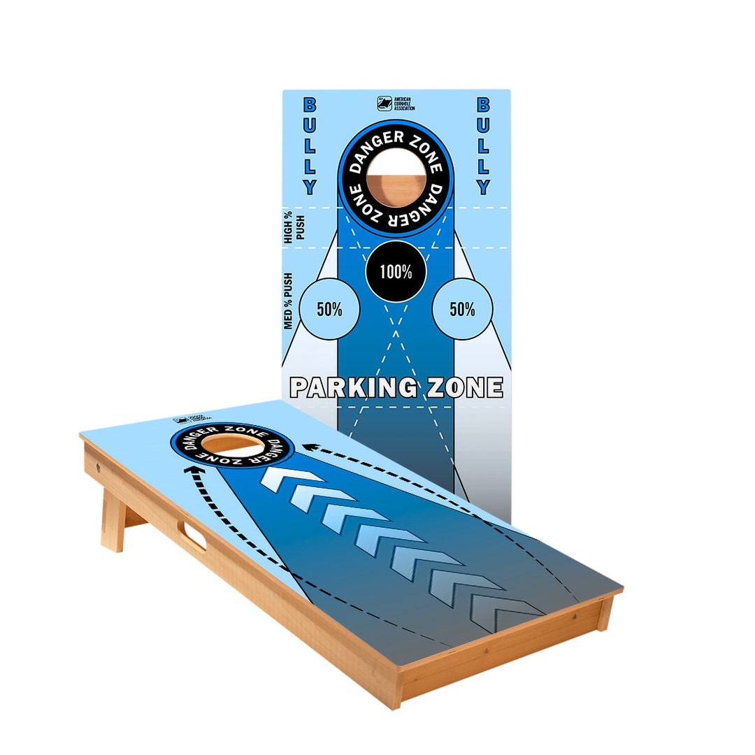 Blue Training Cornhole Boards, Includes 2 Boards + Optional Bags ...
