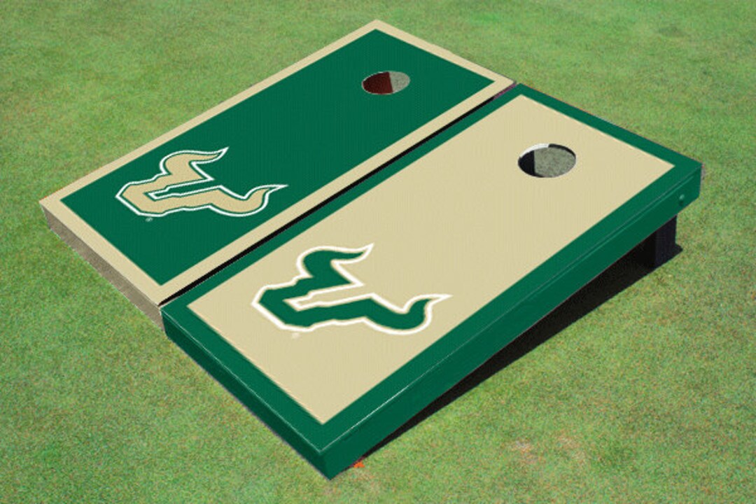 South Florida USF Bulls Cornhole Set: Official NCAA Licensed Boards - Etsy