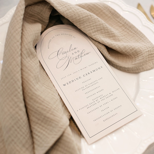 Wedding Programs - Etsy