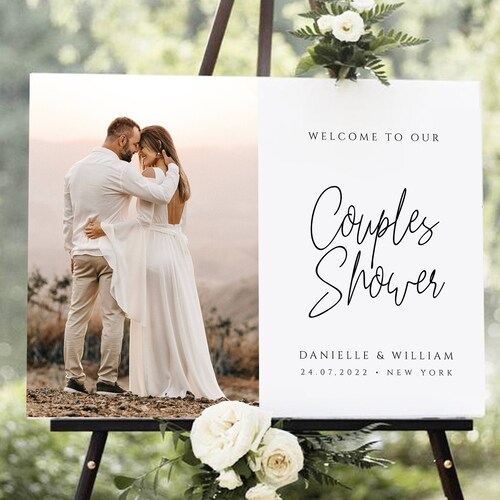 Digital Download Couples Shower Sign Wedding Shower Welcome | Etsy