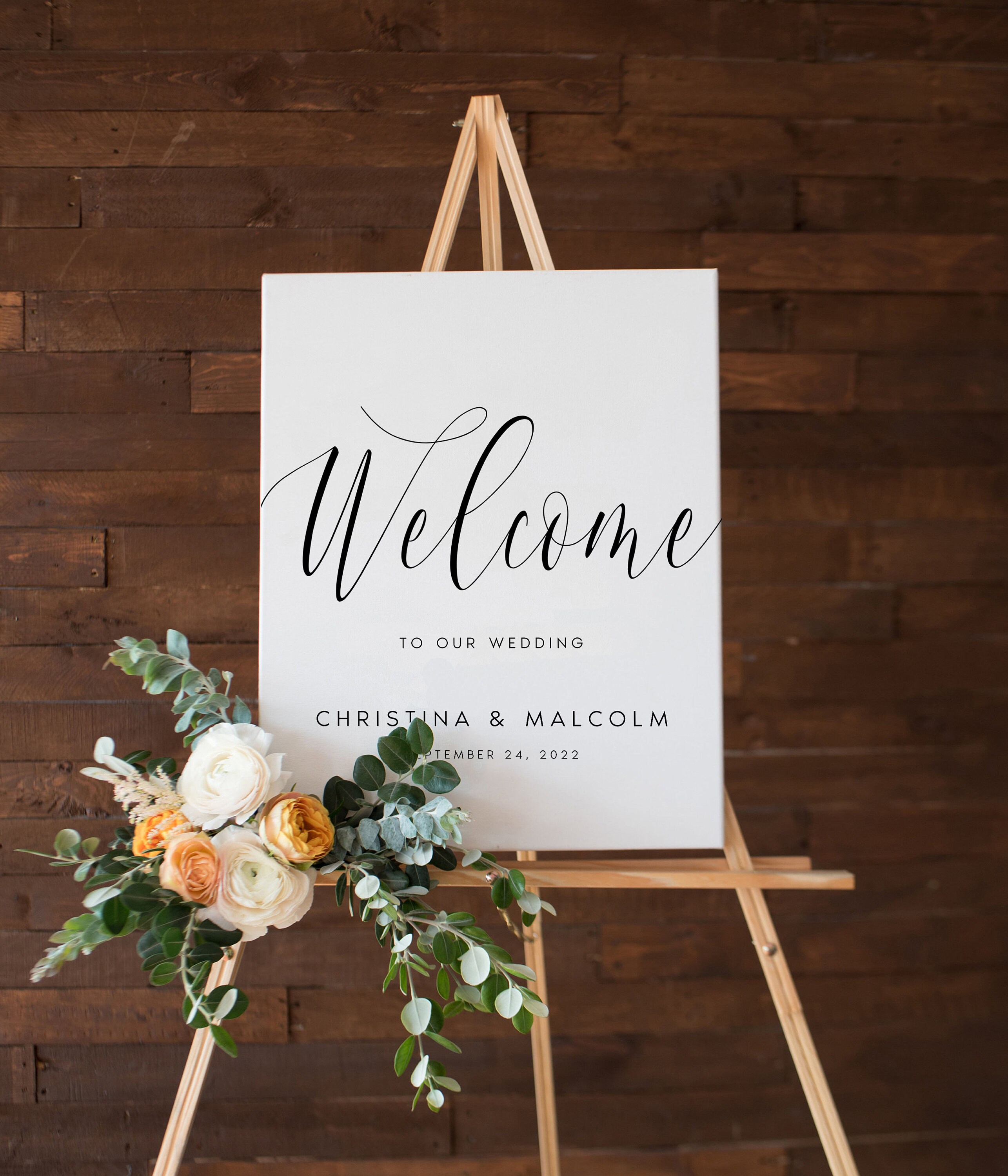 Ceremony Sign Reception Sign Printable Modern and Minimal - Etsy UK