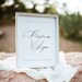 Portrait Wedding Sign Template Minimalist Custom Signs - Etsy