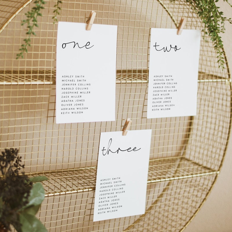 Magnet Seating Chart - Etsy