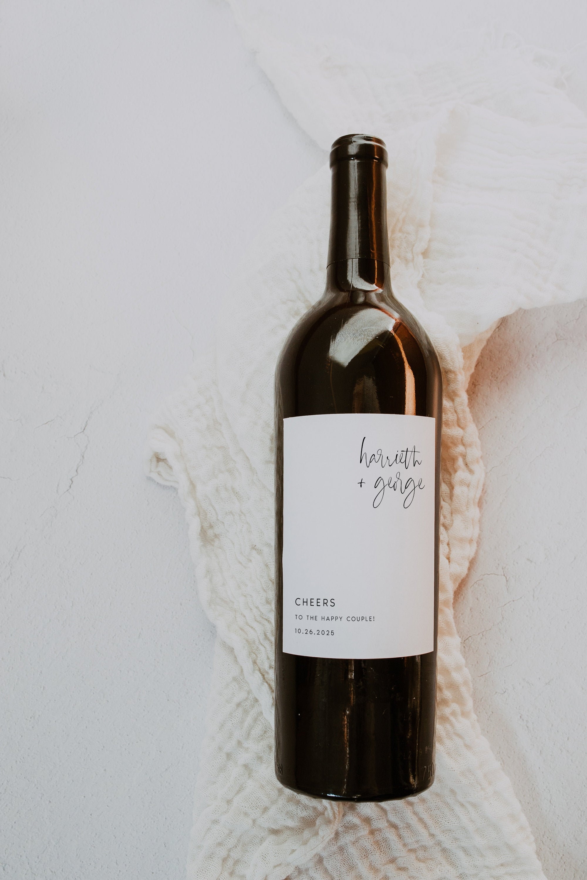 Modern Wine Label Template, Minimalist Wine Bottle Label, Wine Labels ...