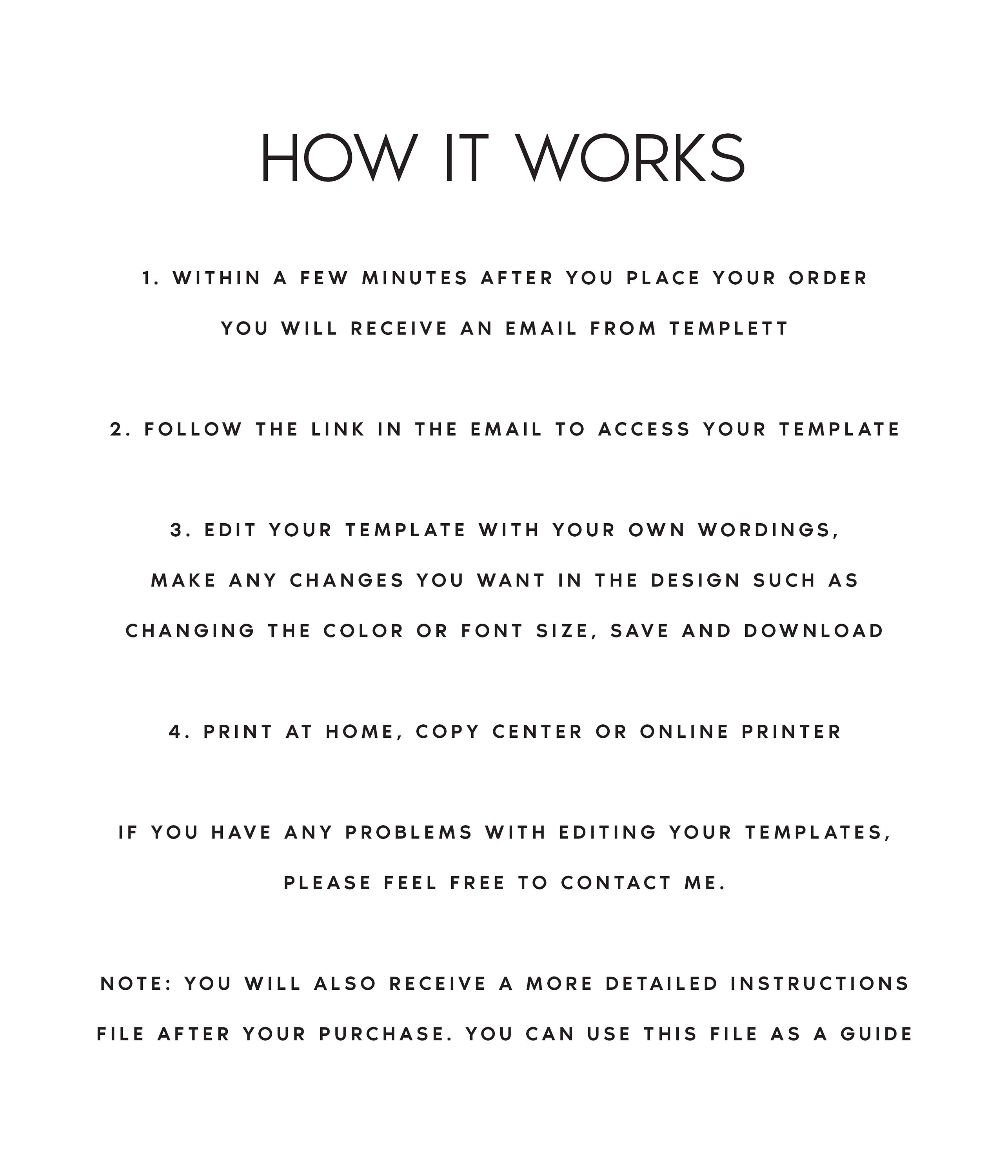 Script Place Card Template Printable Wedding Escort Card - Etsy