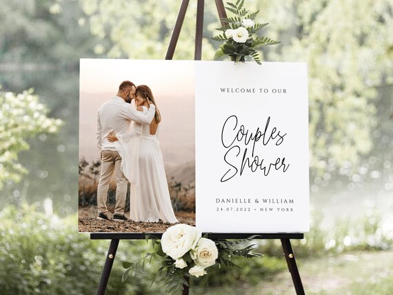 Digital Download Couples Shower Sign Wedding Shower Welcome | Etsy
