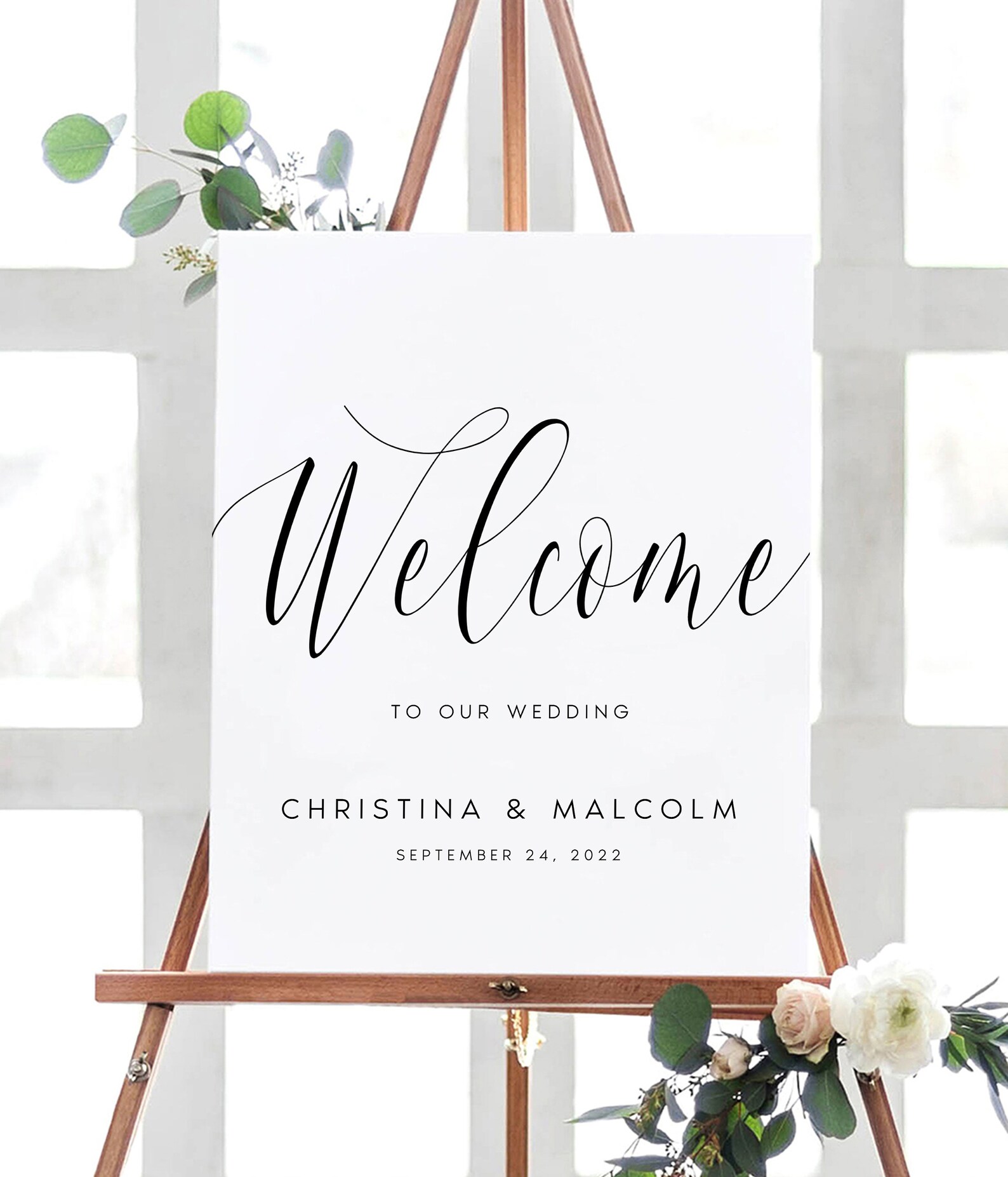 Ceremony Sign Reception Sign Printable Modern and Minimal - Etsy UK