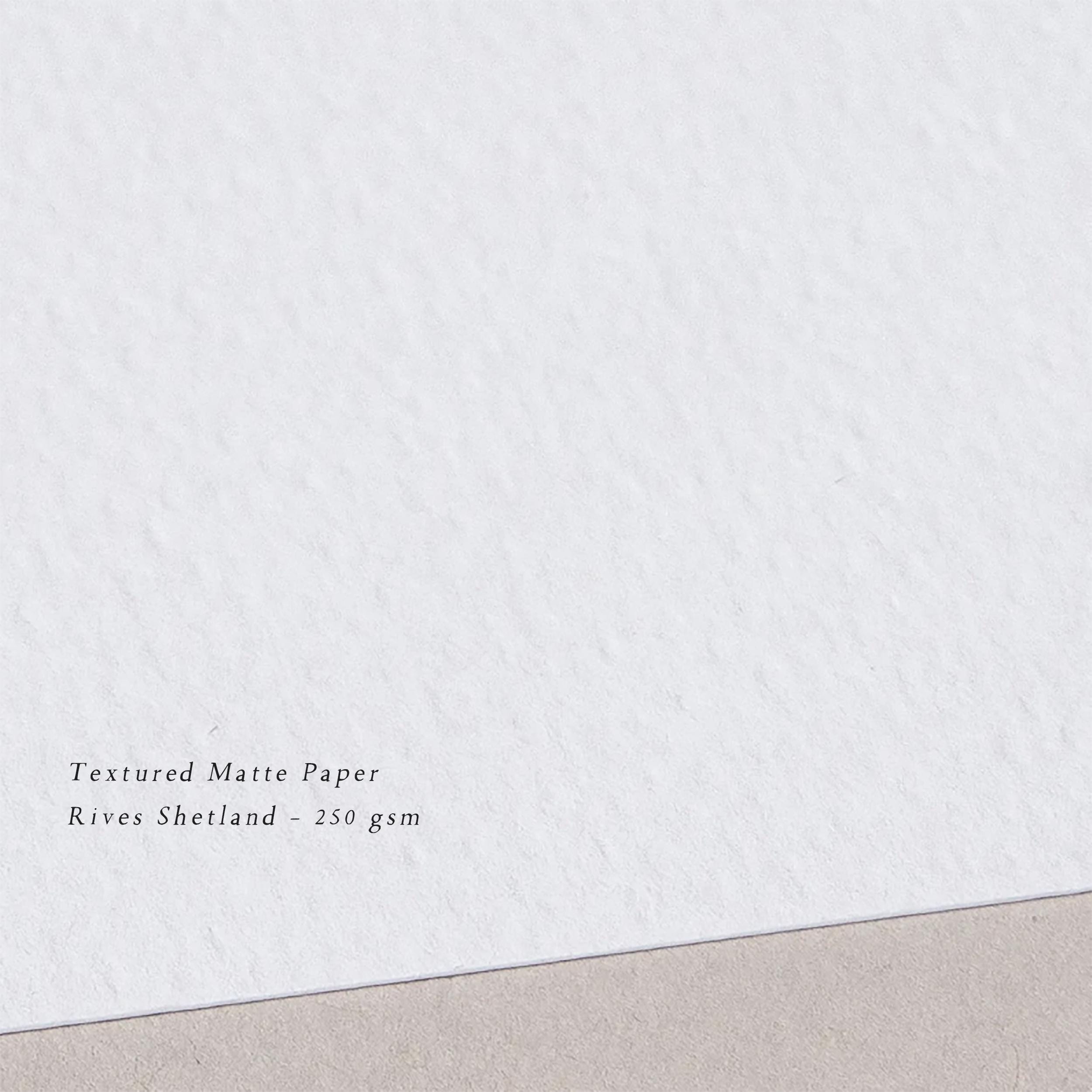 Printed Minimal Photo Wedding Invitation, Modern Boho Invite With Free ...