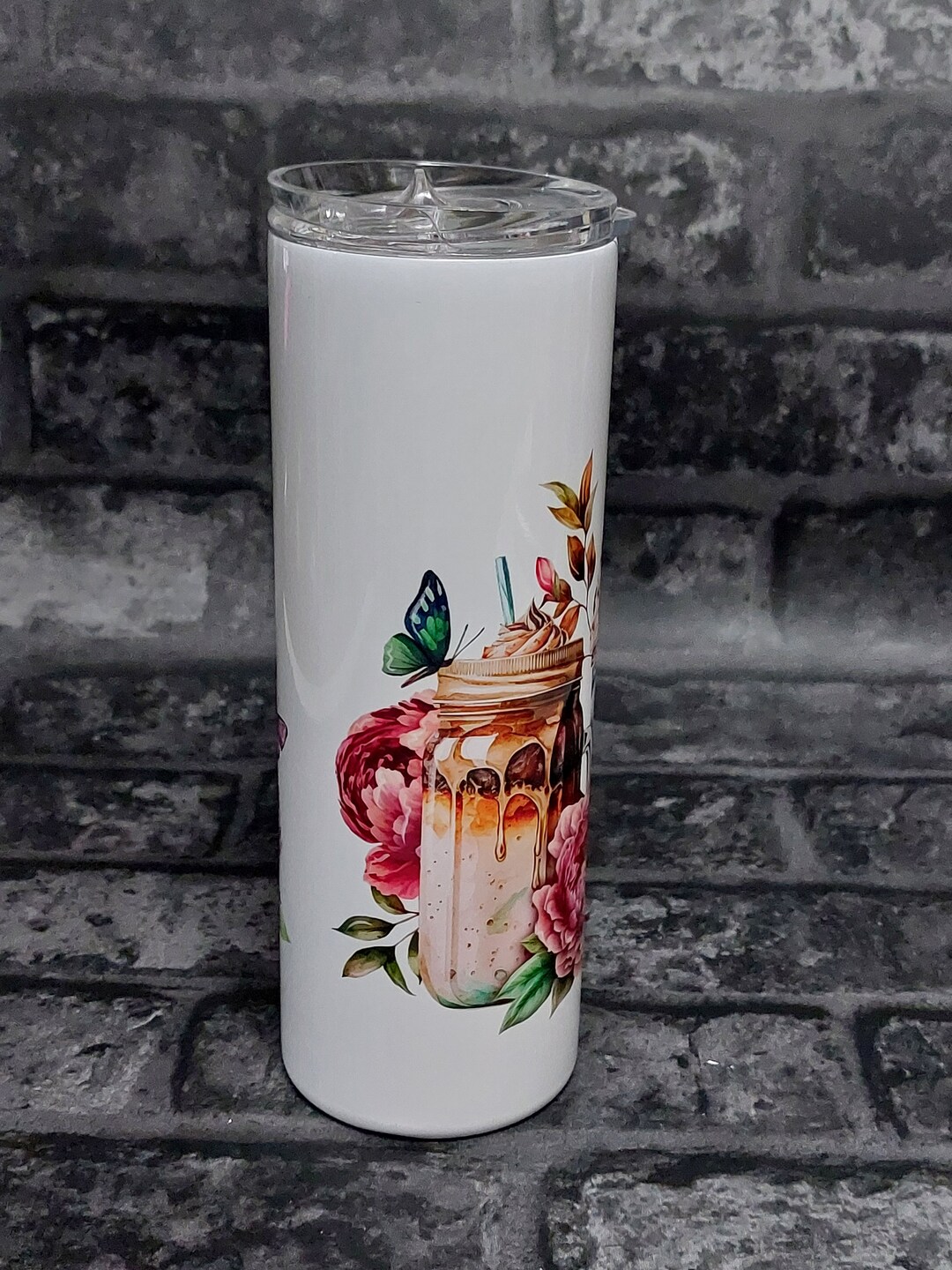 Iced Latte Coffee Wrap Image Perfect for Spring and Summer Hydration ...