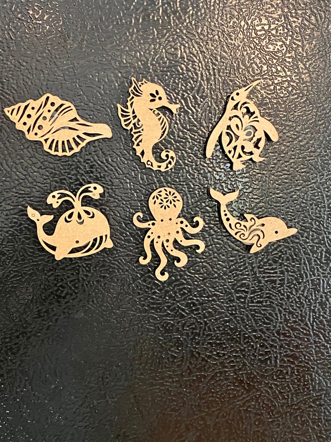 Children's Ocean Sea Creature Fridge Magnets Set of 6 - Etsy