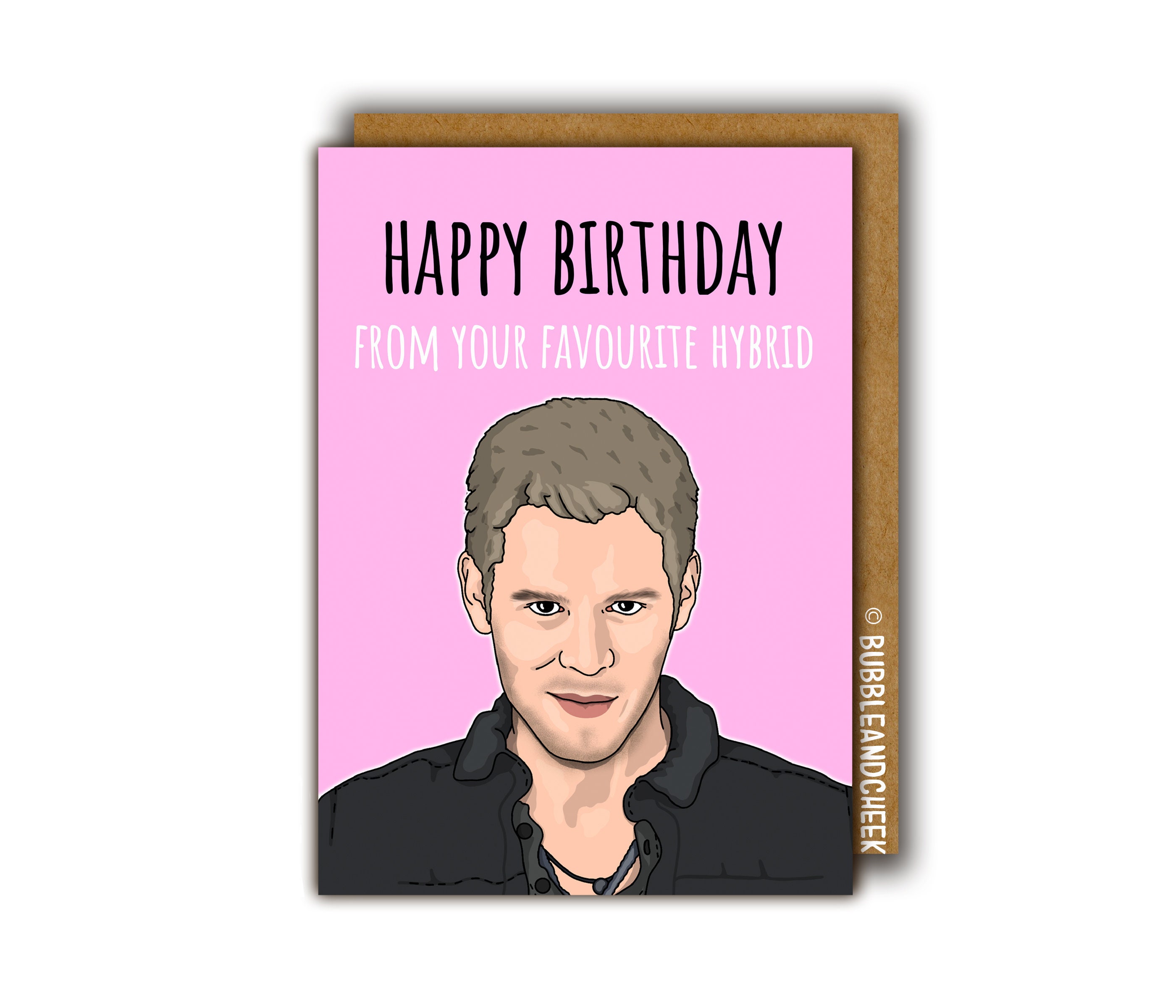 Vampire Diaries Birthday Card Your Favourite Hybrid Card | Etsy