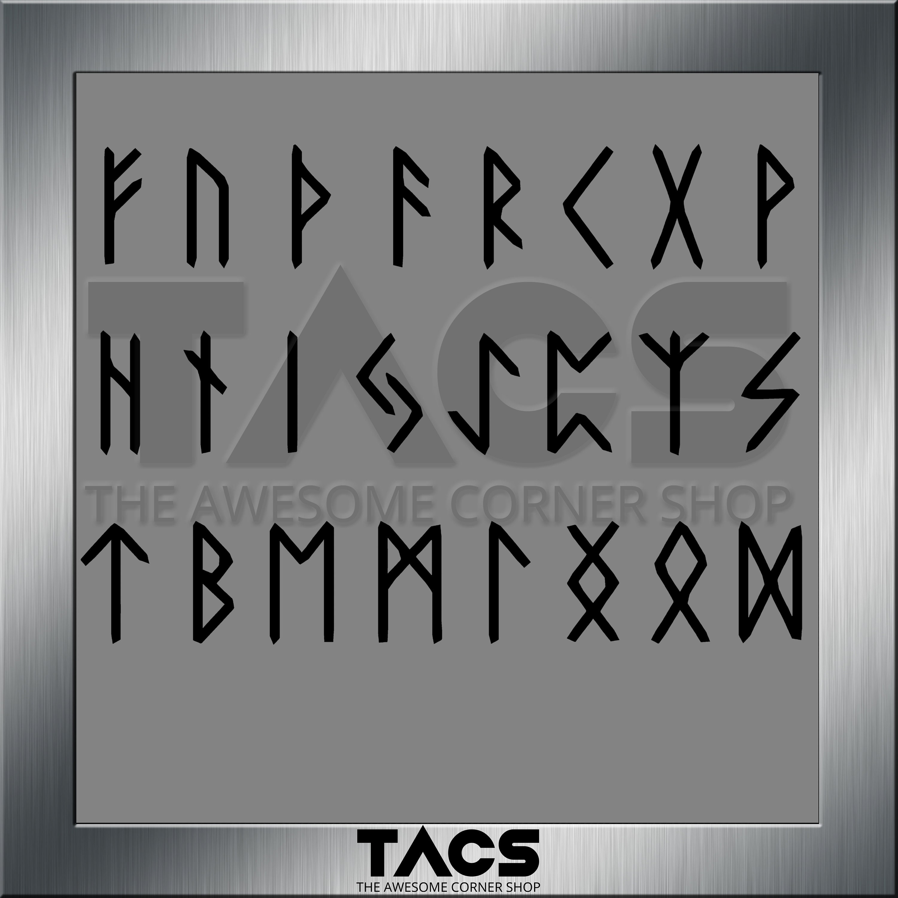 24 Pack 5-7 Year Vinyl Decal Stickers Norse Viking Runic - Etsy UK
