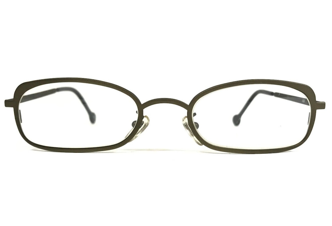 Vintage La Eyeworks Eyeglasses Frames ORBIT 438 Matte Olive - Etsy