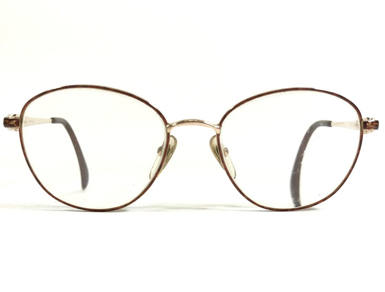 Vintage Laura Ashley Eyeglasses Frames CAROLINE SAHARA Brown Gold 51-17 ...