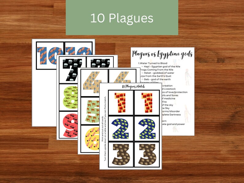 Moses Activity Pack | Moses Unit Study | Bible Activity Pack | Moses ...