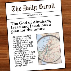Abraham Escape Room | Isaac Escape Game | Jacob Escape Game | Bible ...