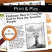 Moses Bible Escape Room: Printable Puzzle Game (digital Download) - Etsy