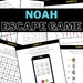 Noah's Ark Escape Room: Bible Puzzle Game (printable) - Etsy