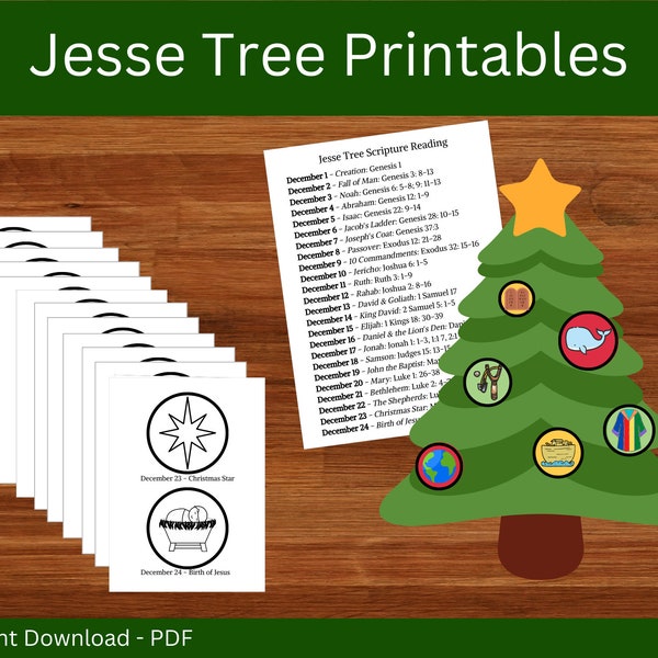 Jesse Tree - Etsy UK