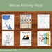 Moses Activity Pack | Moses Unit Study | Bible Activity Pack | Moses ...