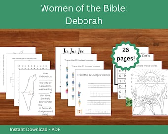 Ruth Activity Pack | Women of the Bible Activity | Ruth Unit Study ...