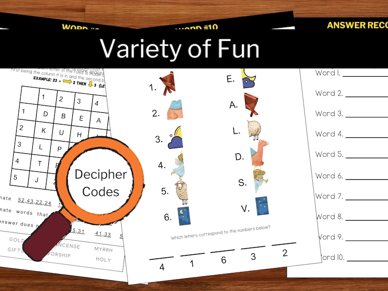 Christmas Escape Room | O Holy Night Escape Game | Bible Escape Room ...