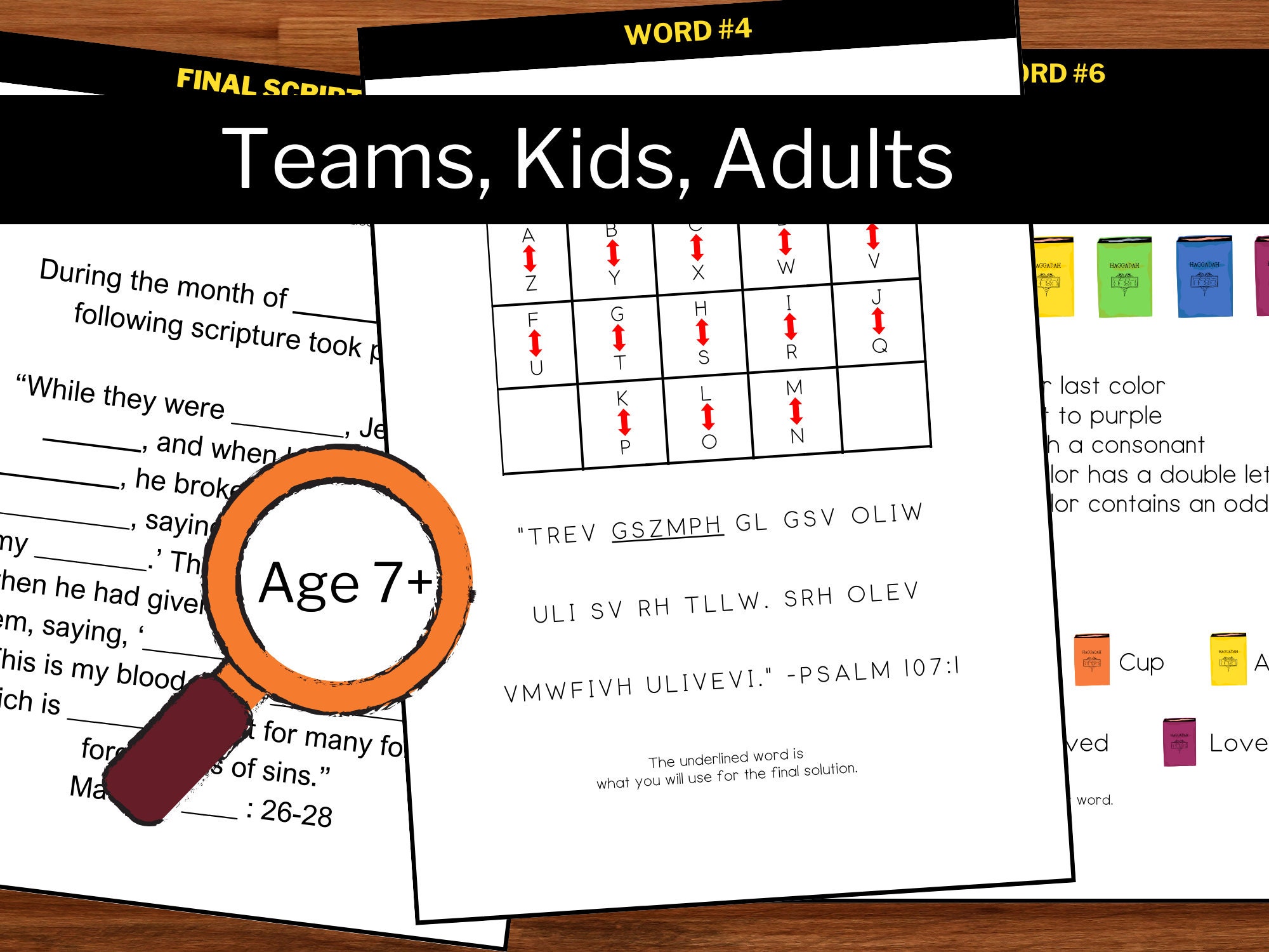 Passover Escape Room | Bible Escape Game | Christian Escape Room ...