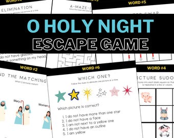 Christmas Escape Room | Birth of Jesus | Prophecy of Jesus | Escape ...