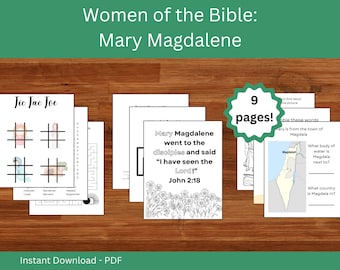Deborah Activity Pack | Women of the Bible Activity | Deborah Unit ...