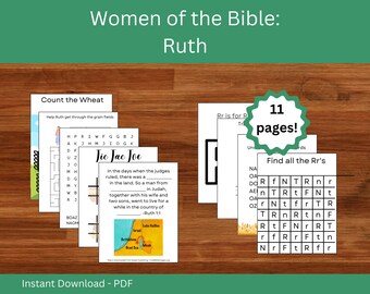 Deborah Activity Pack | Women of the Bible Activity | Deborah Unit ...