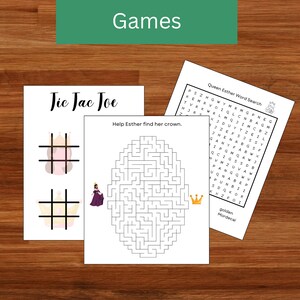 Esther Activity Pack Women of the Bible Activity Esther Unit Study ...