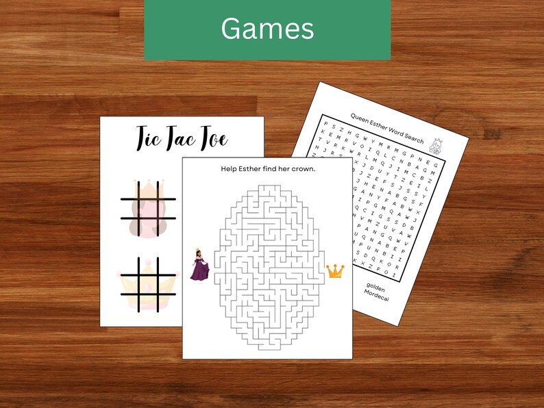 Esther Activity Pack | Women of the Bible Activity | Esther Unit Study ...