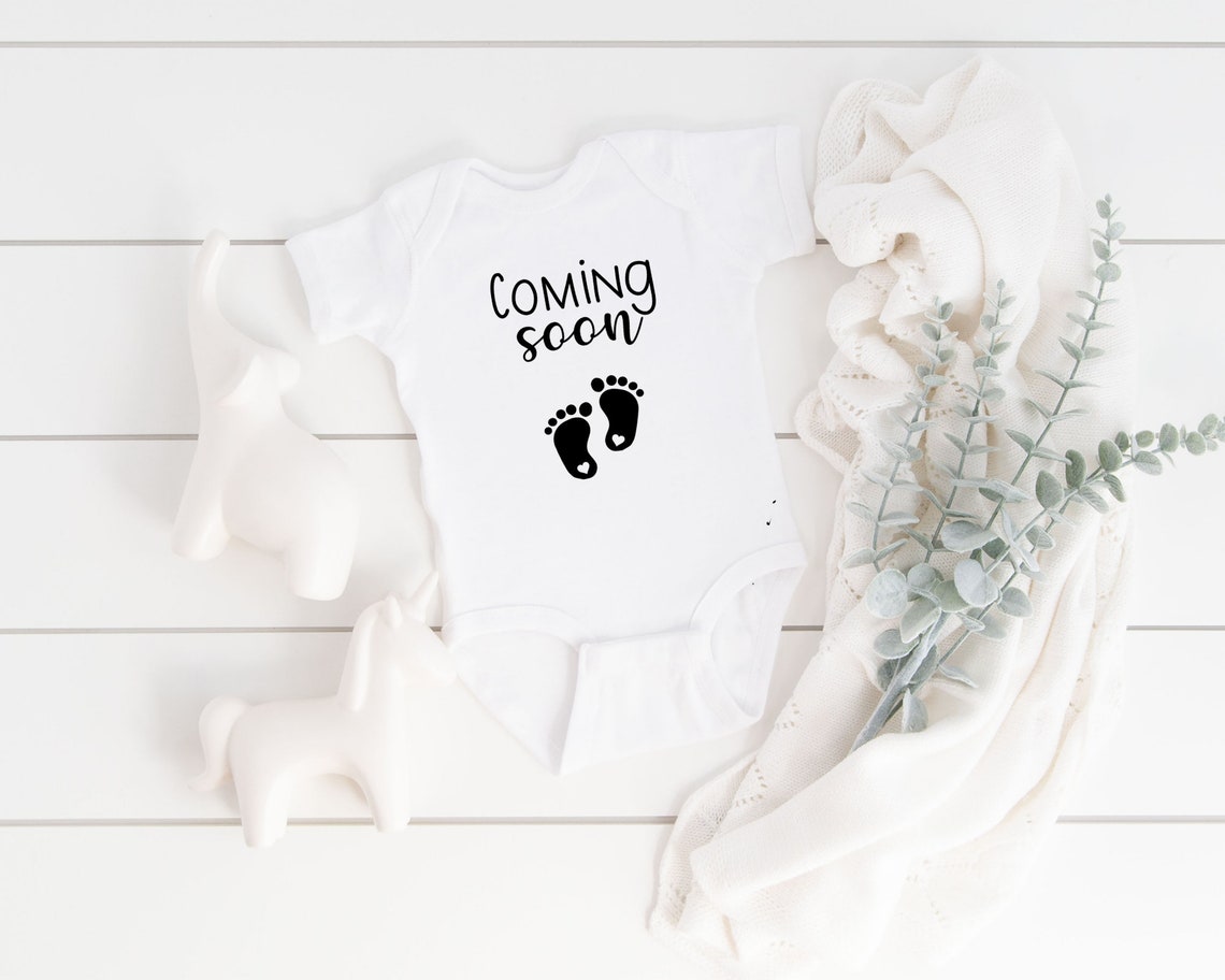 Coming Soon Svg, Baby Announcement Svg, Baby Feet Svg, Pregnancy ...