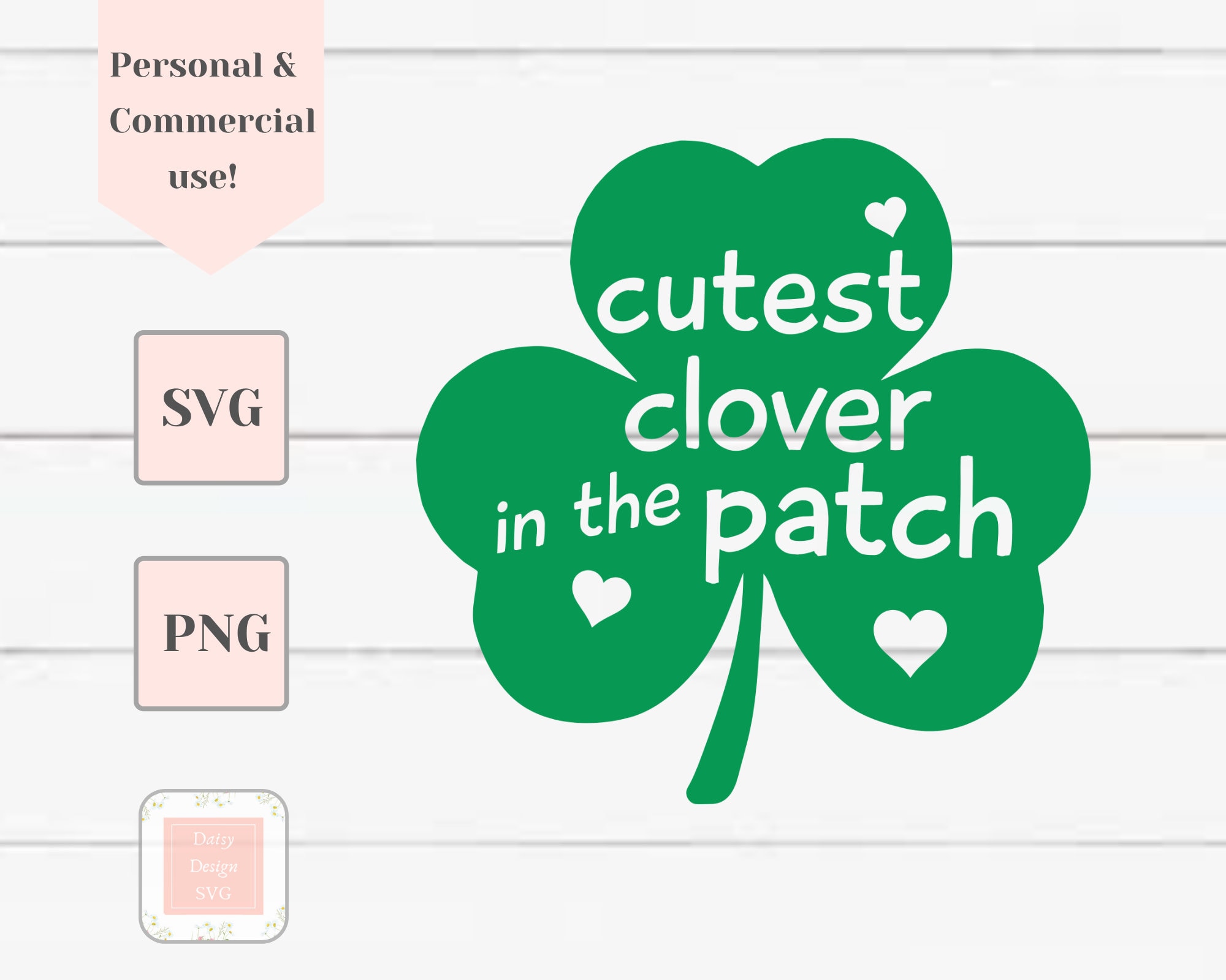 Cutest Clover in the Patch Svg, St Patricks Day Svg, St Pattys Day Svg ...