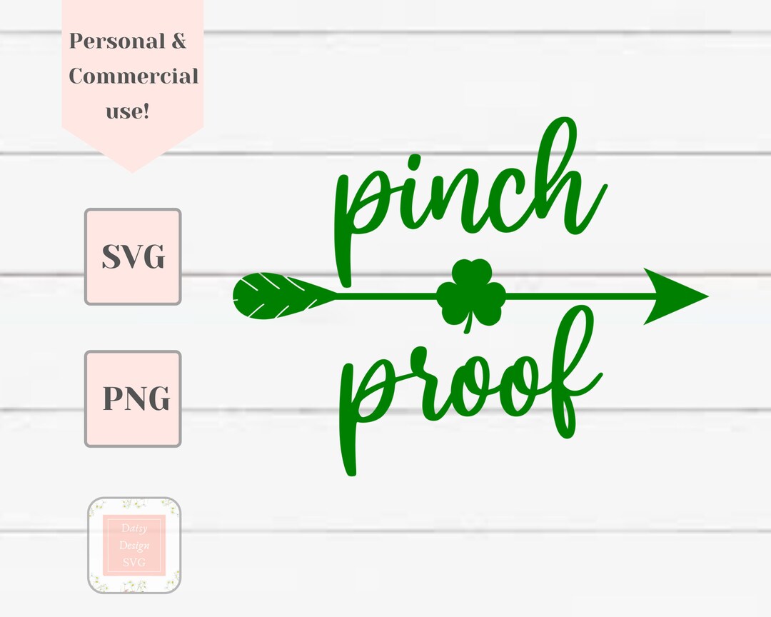 Pinch Proof Svg, St Patricks Day Svg, Svg Files for Cricut, St Pattys ...