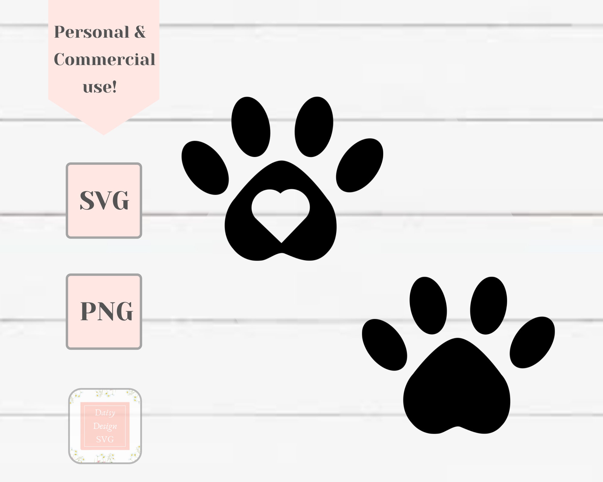 Paw Print Svg Pet Svg File Dog Paw Svg Cat Paw Svg Animal - Etsy