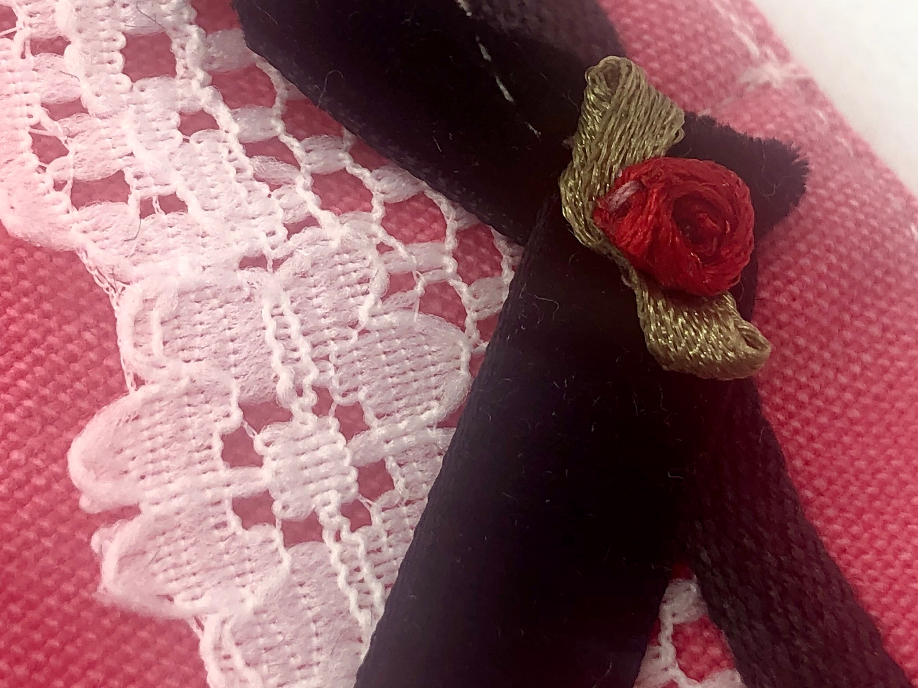 Washable Regency/bridgerton Mask coquette Style Pink/lacerosebud Mask ...