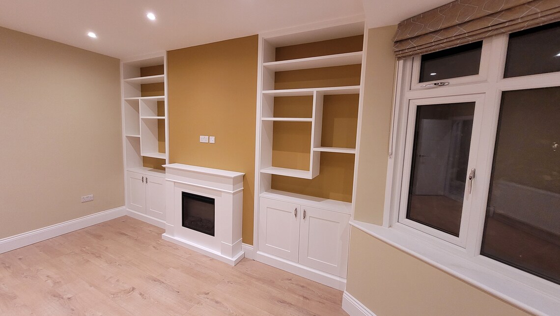 Bespoke Affordable MDF MDF Alcove Fitted Furniture - Etsy UK
